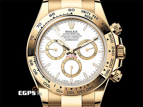 永生 | ROLEX 勞力士 Cosmograph Daytona 迪通拿 126508 18K黃金鍊帶款 計時碼表2024年